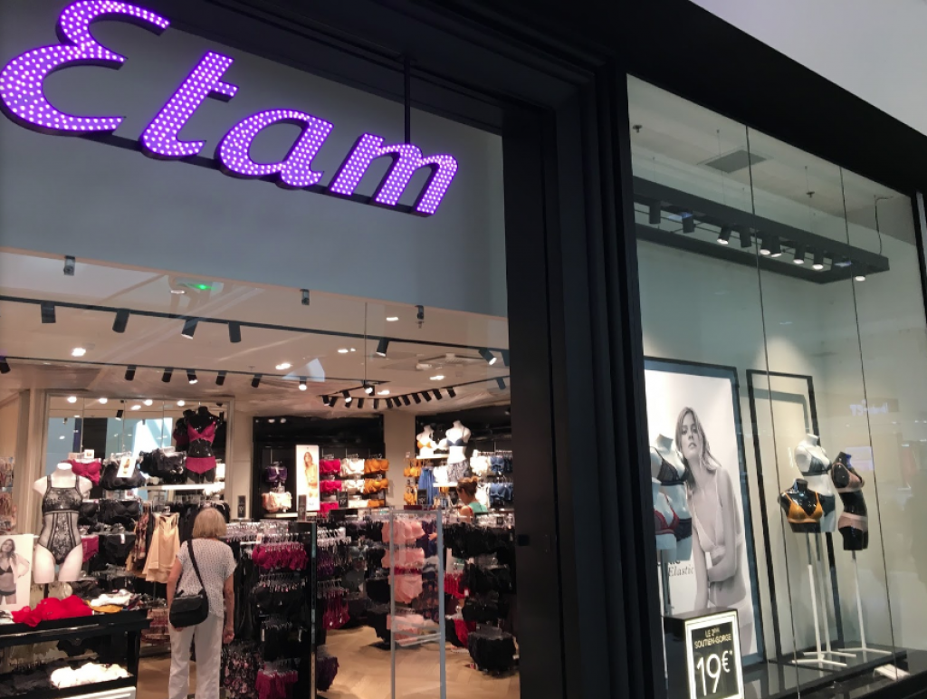 Etam Lingerie (Nicetoile) - Nice Shopping